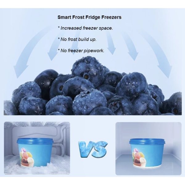 Powerpoint Smart Frost Fridge Freezer | P65514MSFX-E